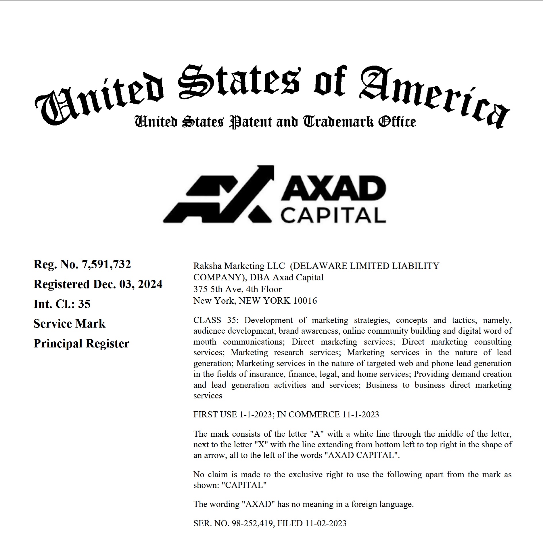 Axad Capital — High-Intent Leads for Growth